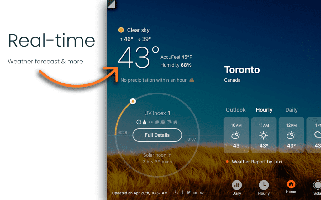 UV Weather | AI-powered weather forecasting